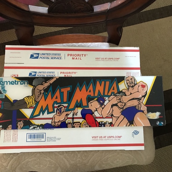 Video Games & Consoles | Mat Mania Arcade Video Game Marquee Sign ...